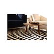 STOCKHOLM - rug, flatwoven, handmade/striped black/off-white, 250x350 ...