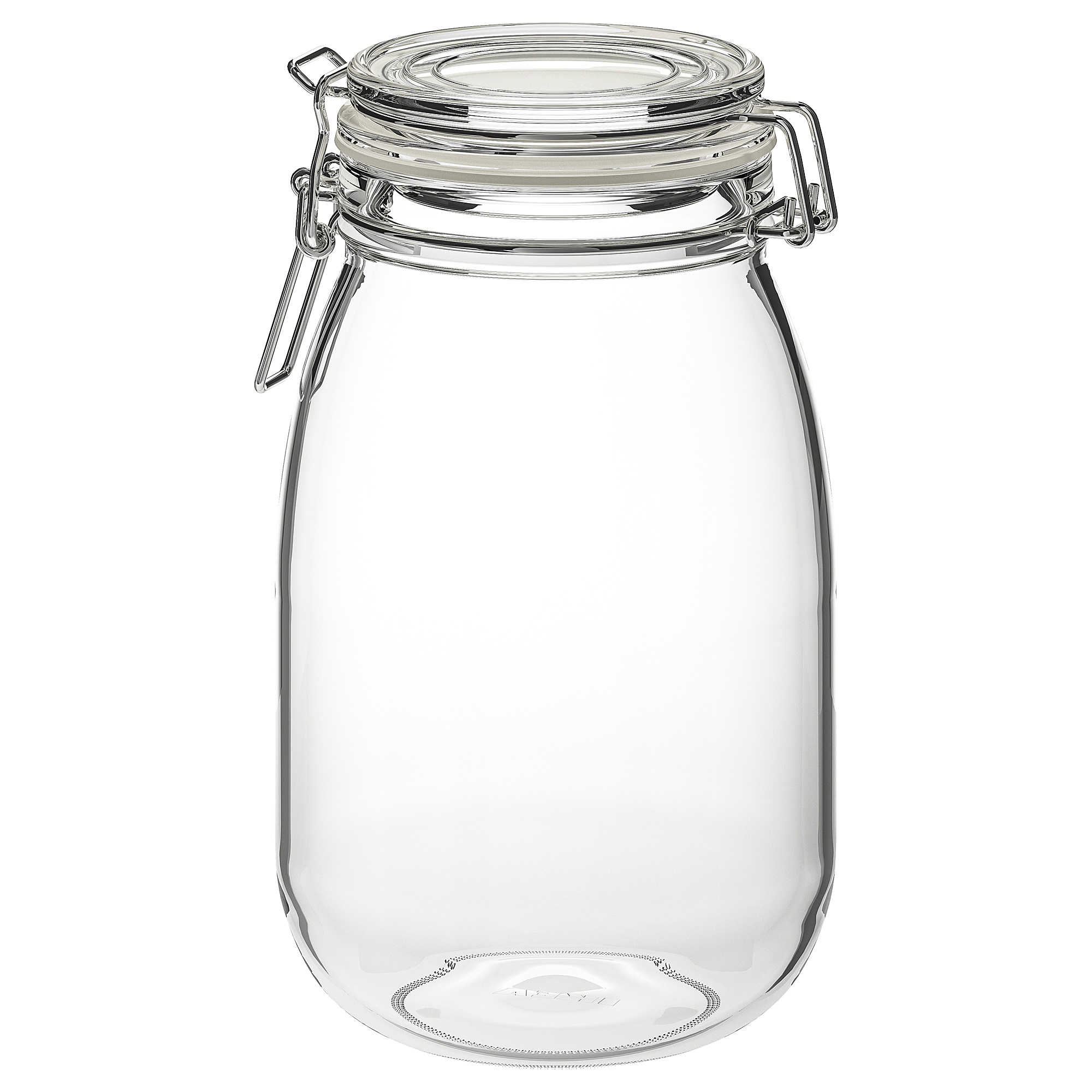 KORKEN - jar with lid, clear glass, 1.8 l | IKEA Hong Kong and Macau