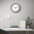TAGGAD - wall clock, white/grey, 38 cm | IKEA Hong Kong and Macau