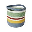STRANDSKATA - storage bag, braided/multicolour, 20 cm | IKEA Hong Kong ...