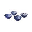 ENTUSIASM - bowl, patterned/blue, Ø12 cm | IKEA Hong Kong and Macau