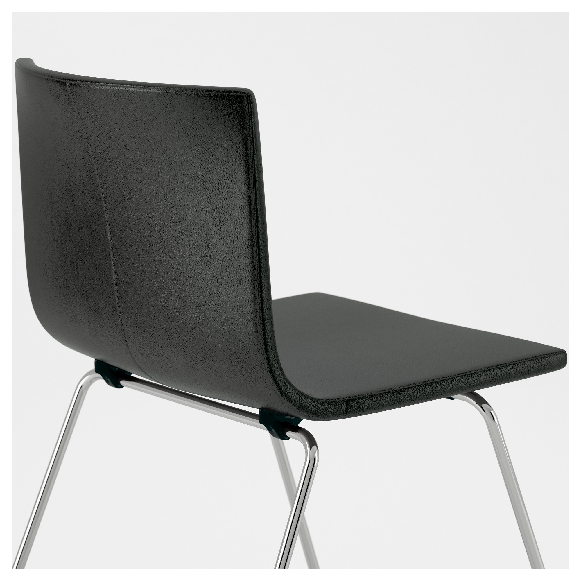BERNHARD - chair, chrome-plated/Mjuk dark brown | IKEA Hong Kong and Macau