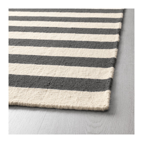 STOCKHOLM 2017 - rug, flatwoven, handmade/striped grey | IKEA Hong Kong ...