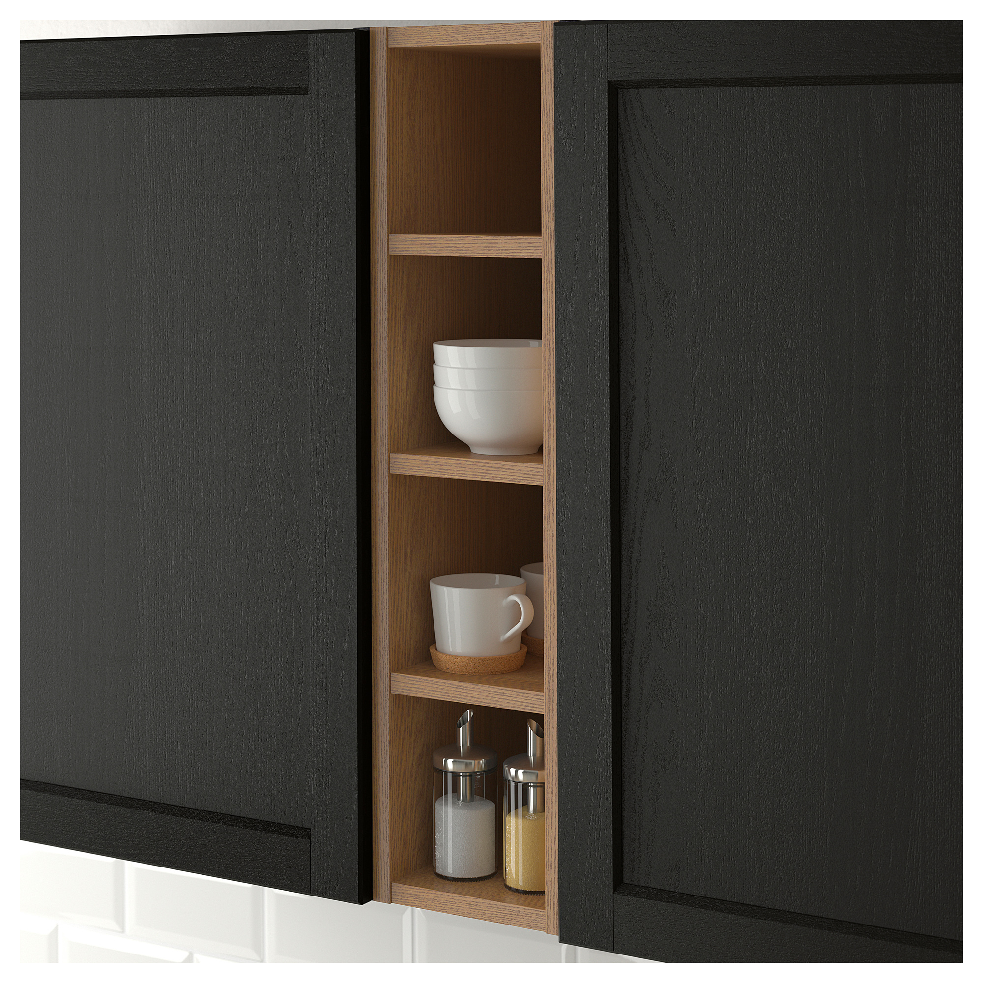 VADHOLMA - open storage, brown/stained ash | IKEA Hong Kong and Macau
