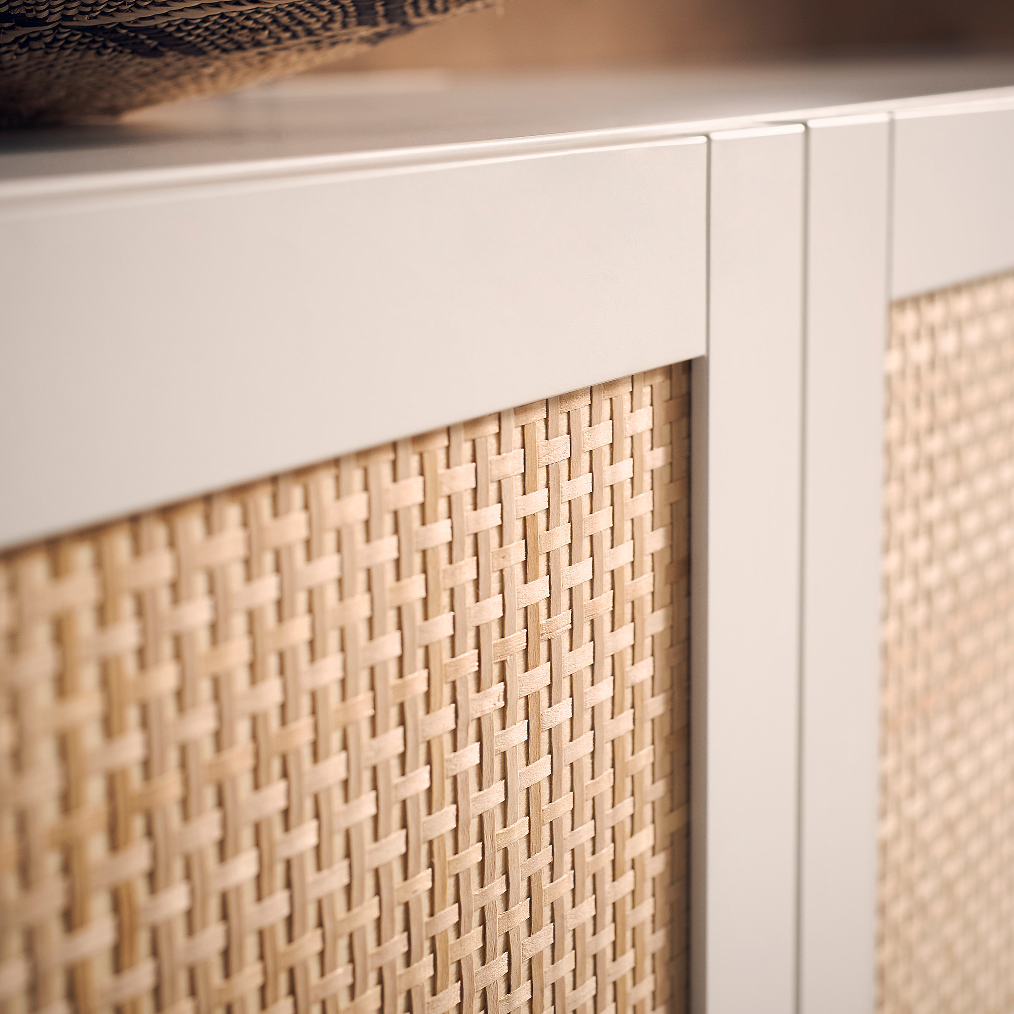 STUDSVIKEN - door/drawer front, white/woven poplar | IKEA Hong Kong and ...