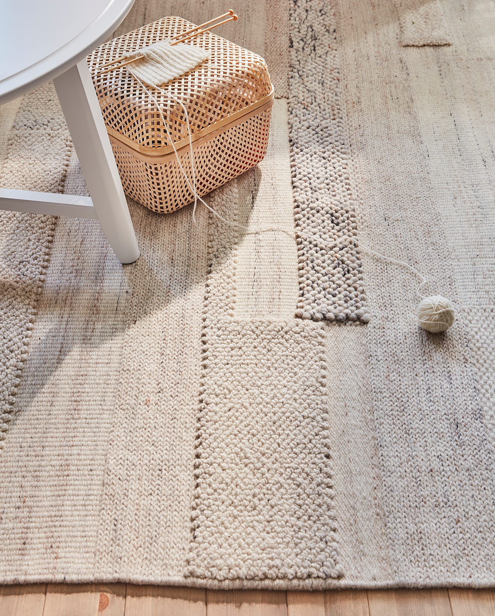 BRÖNDEN - rug, low pile, 170x240 cm, handmade beige | IKEA Hong Kong ...