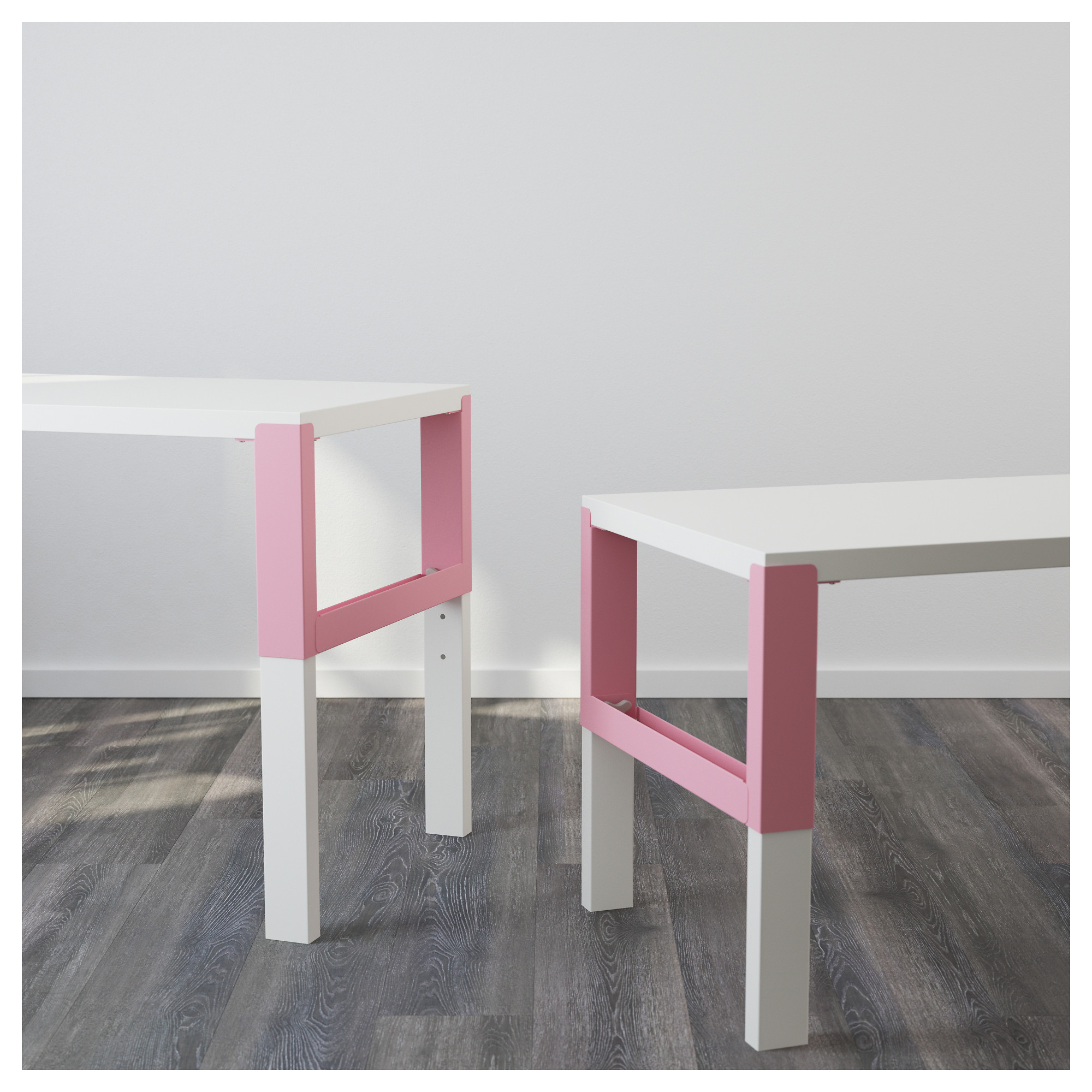 PÅHL - desk with shelf unit, white/pink | IKEA Hong Kong and Macau