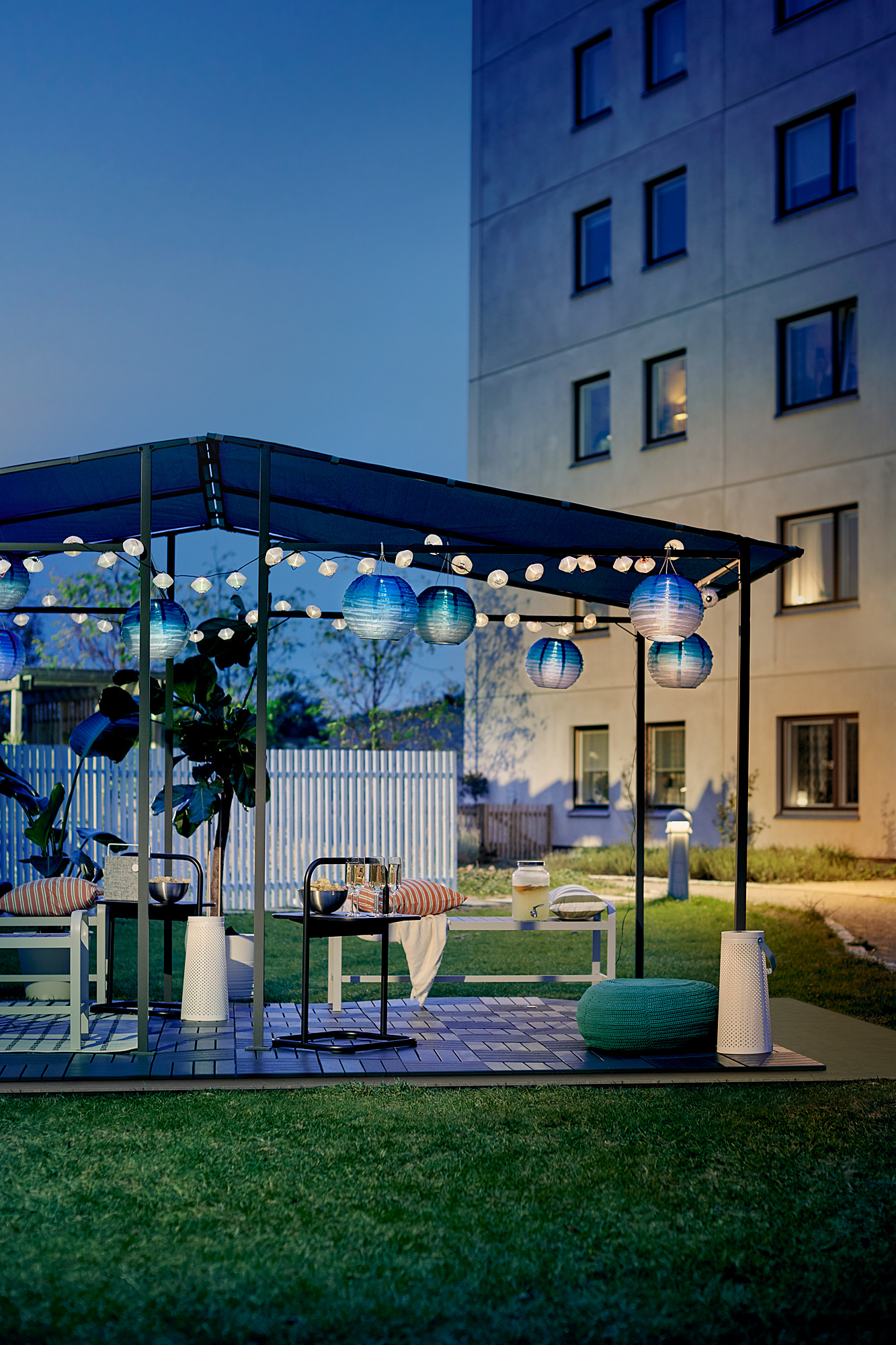 RUNNEN - floor decking, outdoor, dark grey | IKEA Hong Kong and Macau