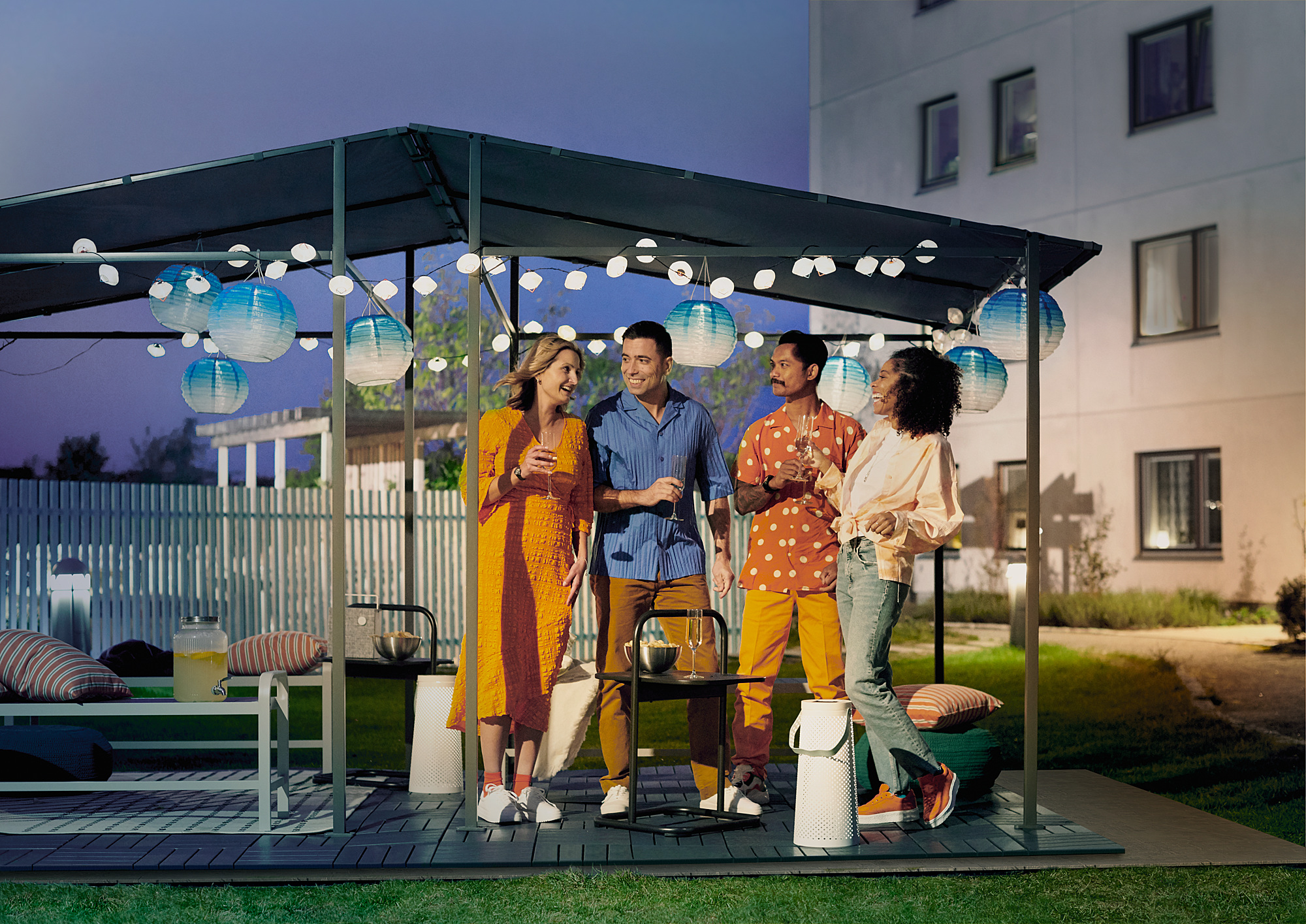 RUNNEN - floor decking, outdoor, dark grey | IKEA Hong Kong and Macau