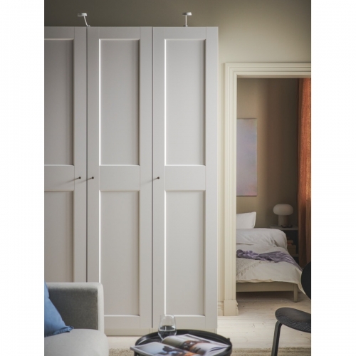 PAX/GRIMO - wardrobe combination, white, 150x60x236 cm | IKEA Hong Kong ...