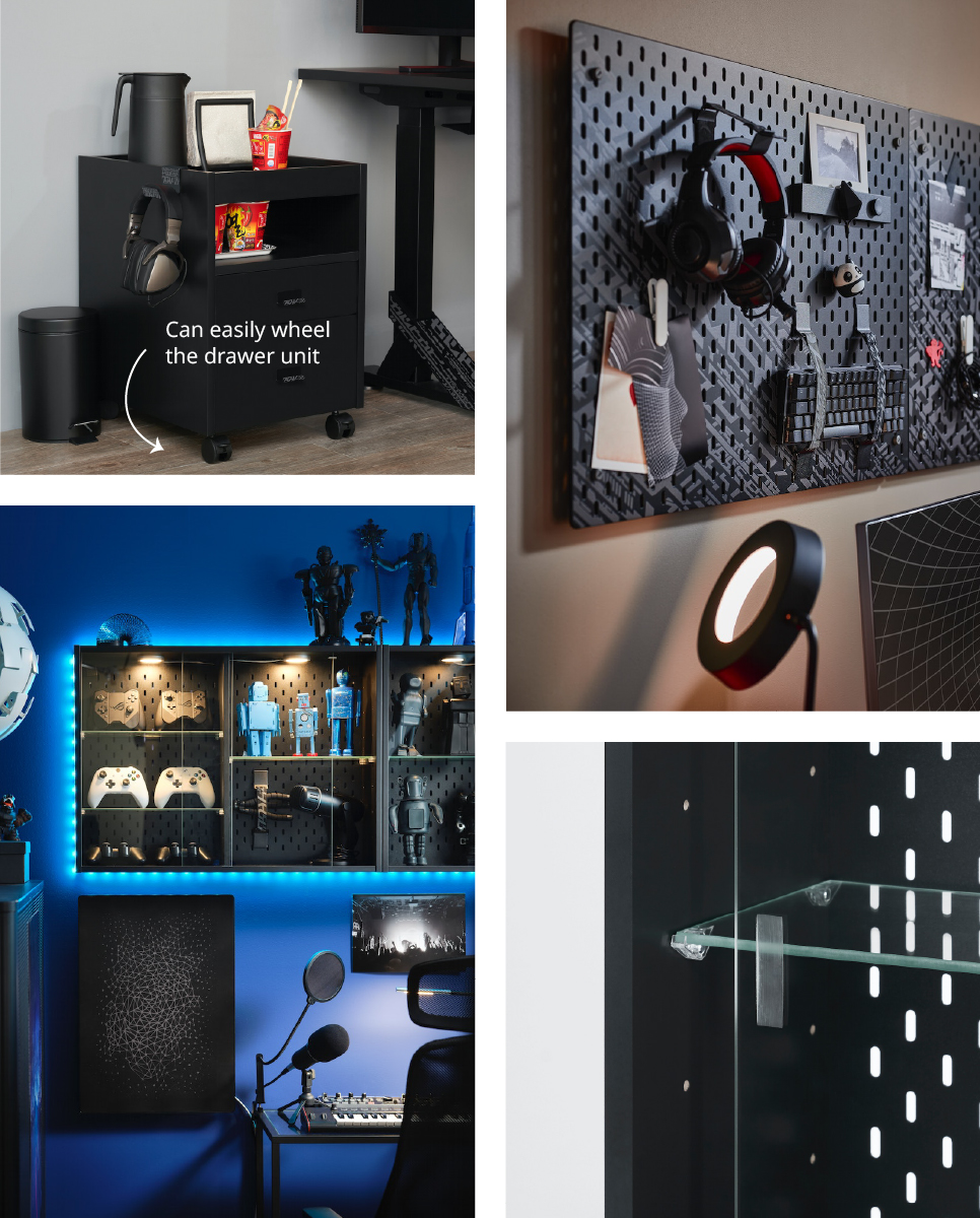 IKEA x ROG Introduce the Brand New Gaming Collection | Gaming Table ...