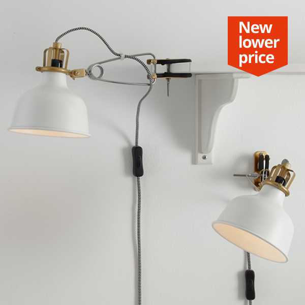 Desk and clamp lamps