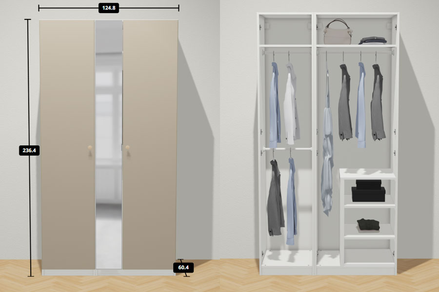 PAX WARDROBE │ IKEA - Design Your Own Wardrobe