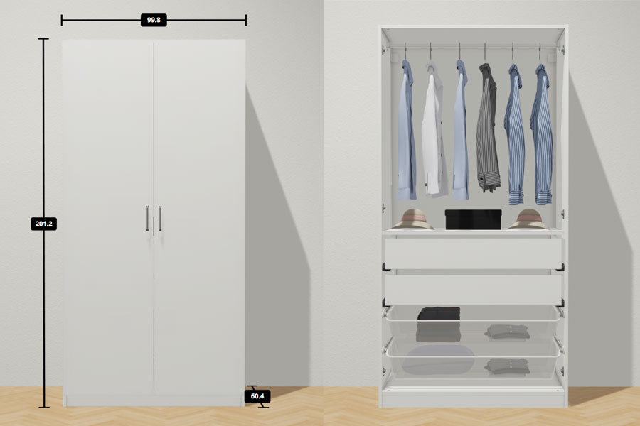 PAX WARDROBE │ IKEA - Design Your Own Wardrobe
